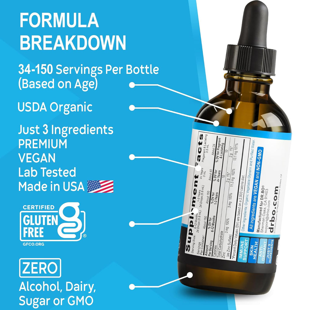 easy-to-use zinc liquid for adults