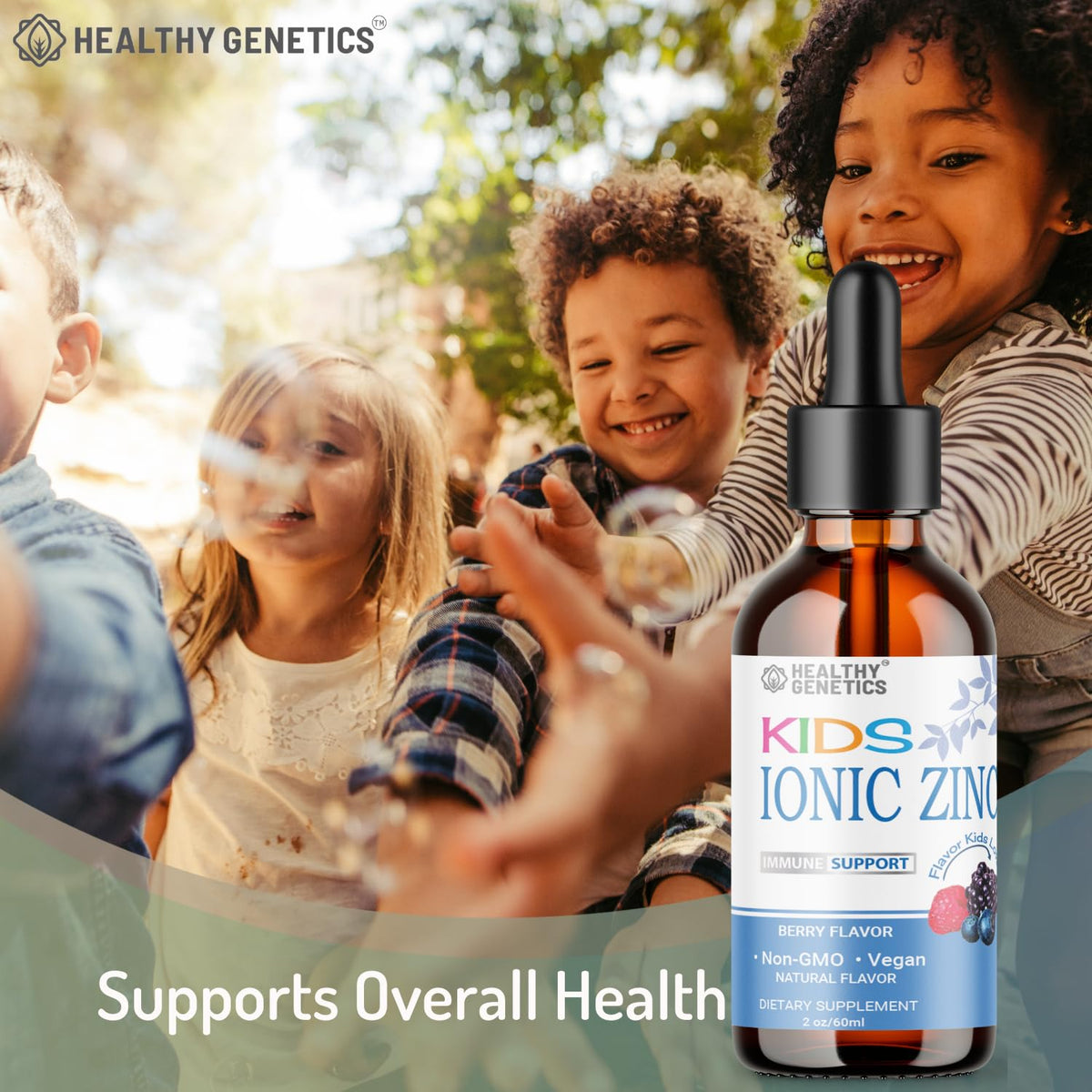 Easy-to-use zinc liquid formula