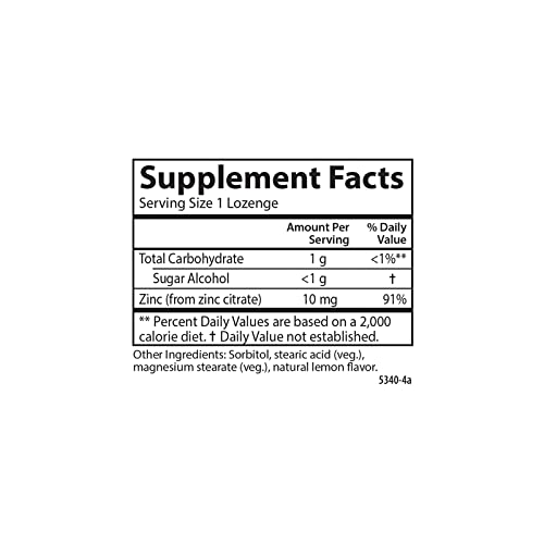 easy to use zinc lozenges