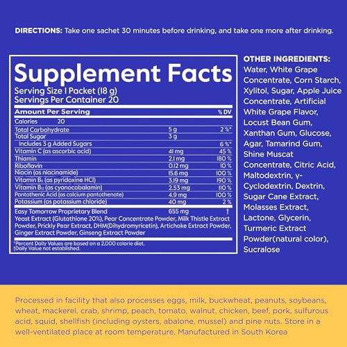 EASY TOMORROW vitamins for active lifestyle