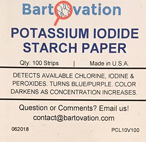 easy use potassium iodide test strips