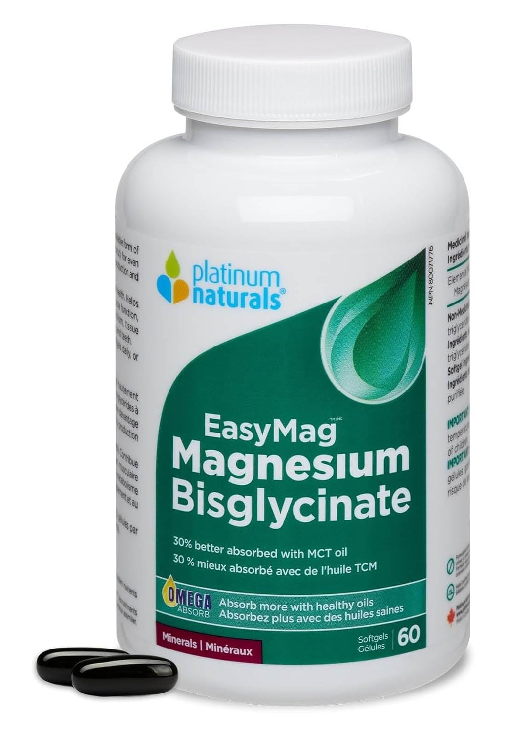 EasyMag magnesium bisglycinate supplement