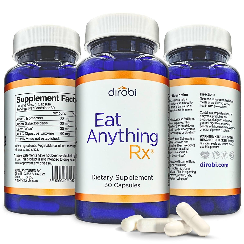 Eat Anything Rx digestive enzymes support