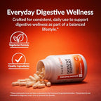 Eat E-Z digestive enzymes for bloating relief