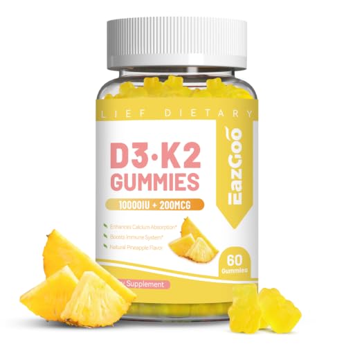 EAZGOO Vitamin D3 K2 gummies