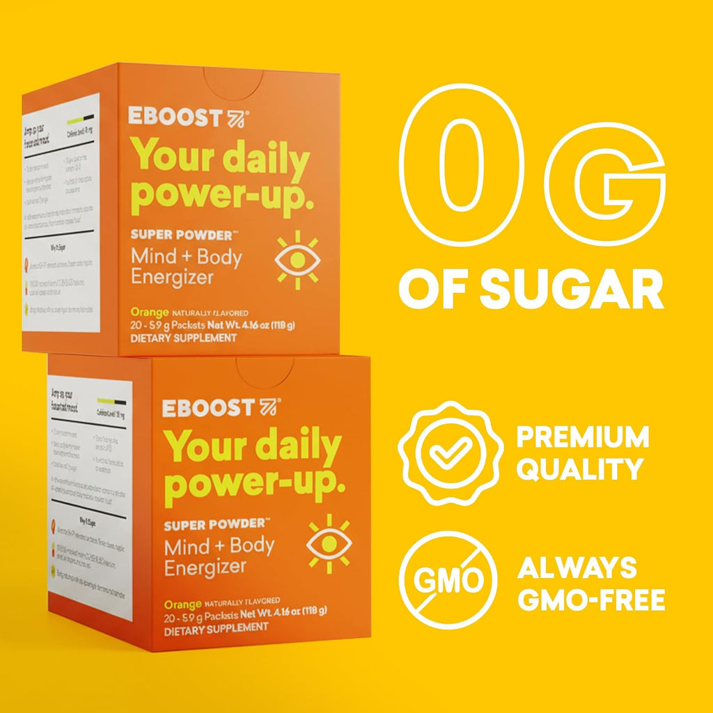 EBOOST energy boost drink mix