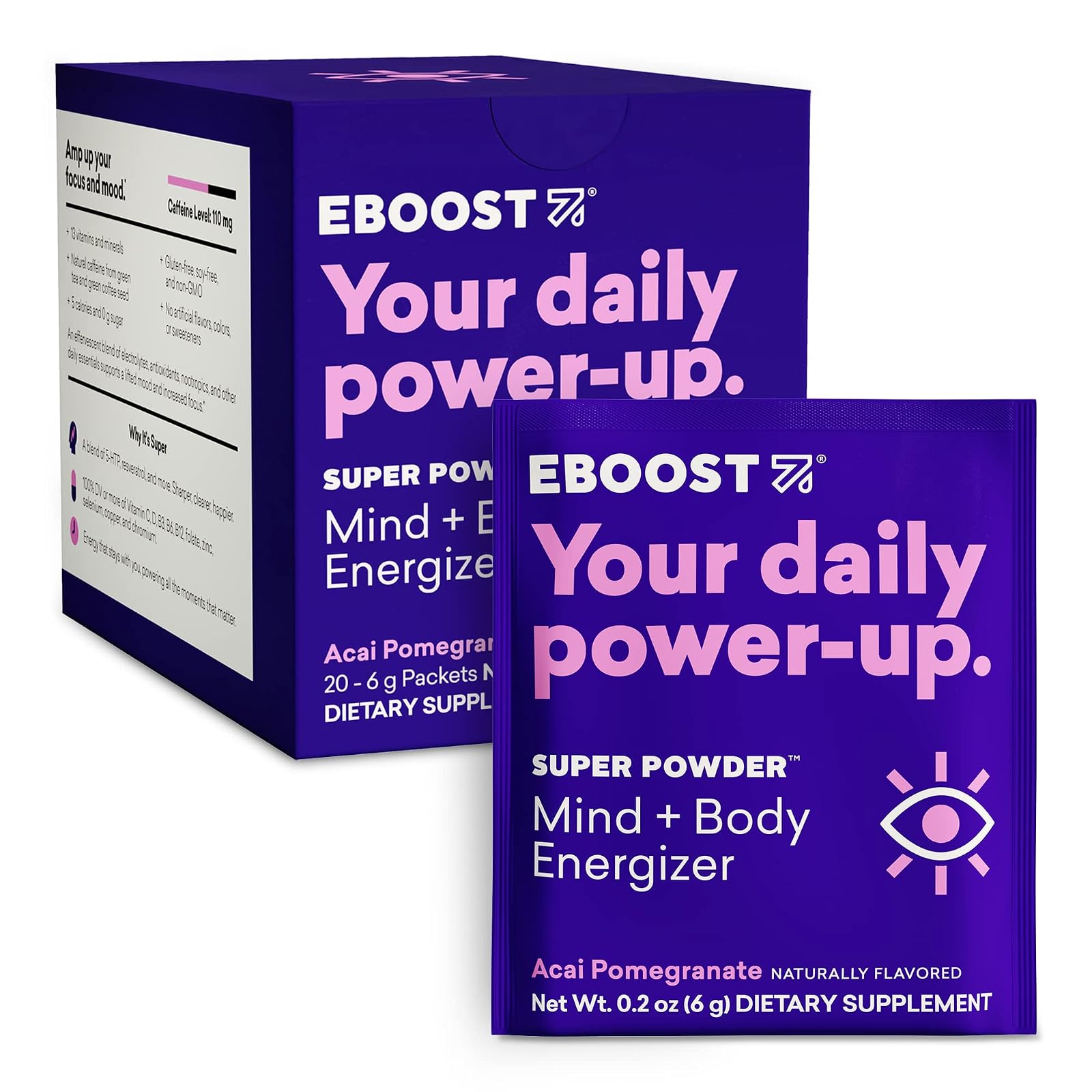 EBOOST multivitamins for daily energy