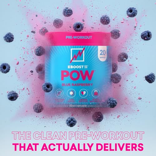 EBOOST pre-workout for workout motivation