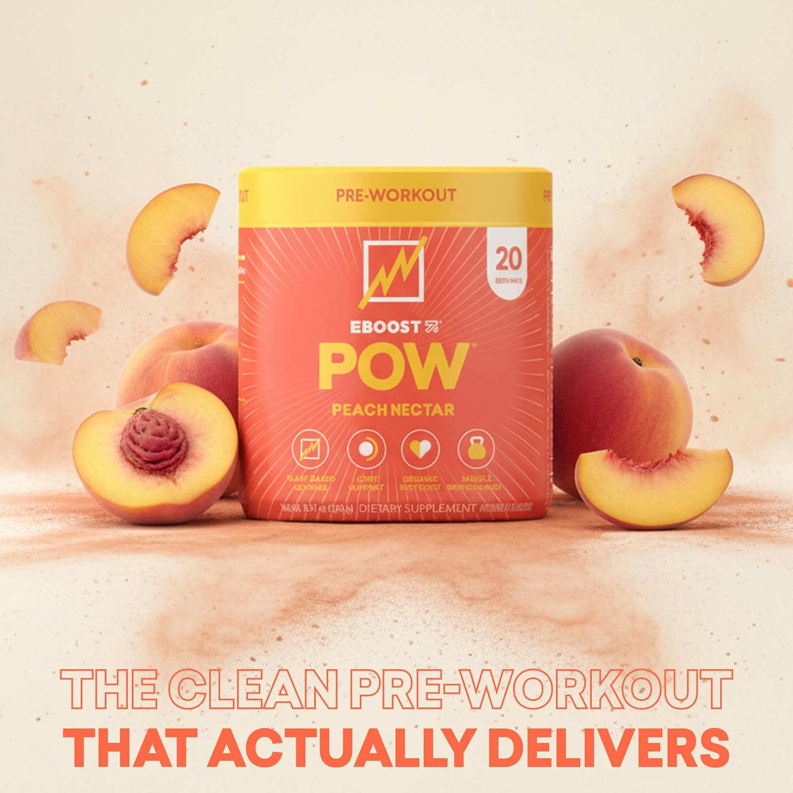 EBOOST pre workout with vitamins