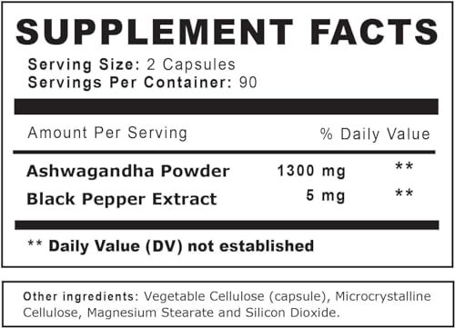 EBYSU Ashwagandha for enhanced cognitive function
