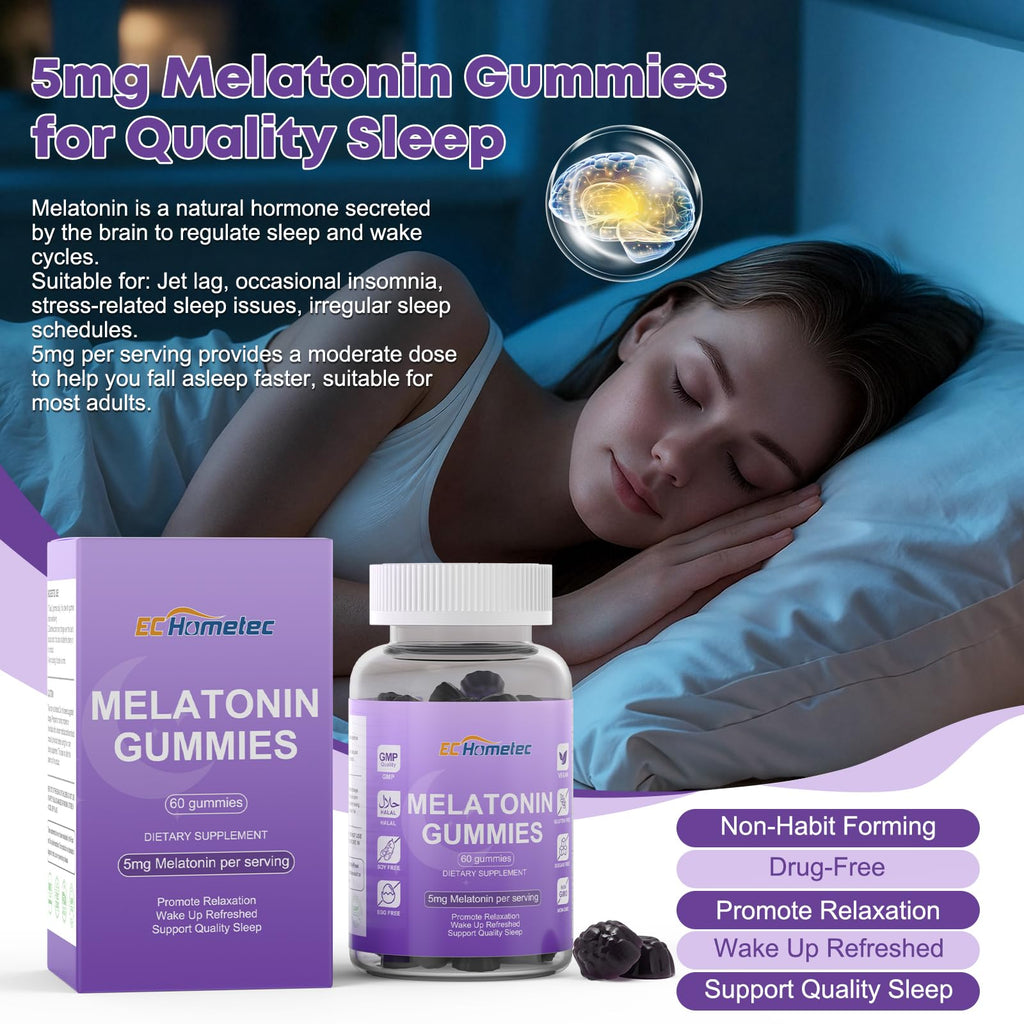 EC Hometec sleep blend gummies