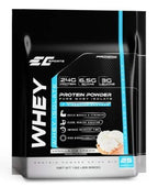 EC Sports whey protein vanilla flavour