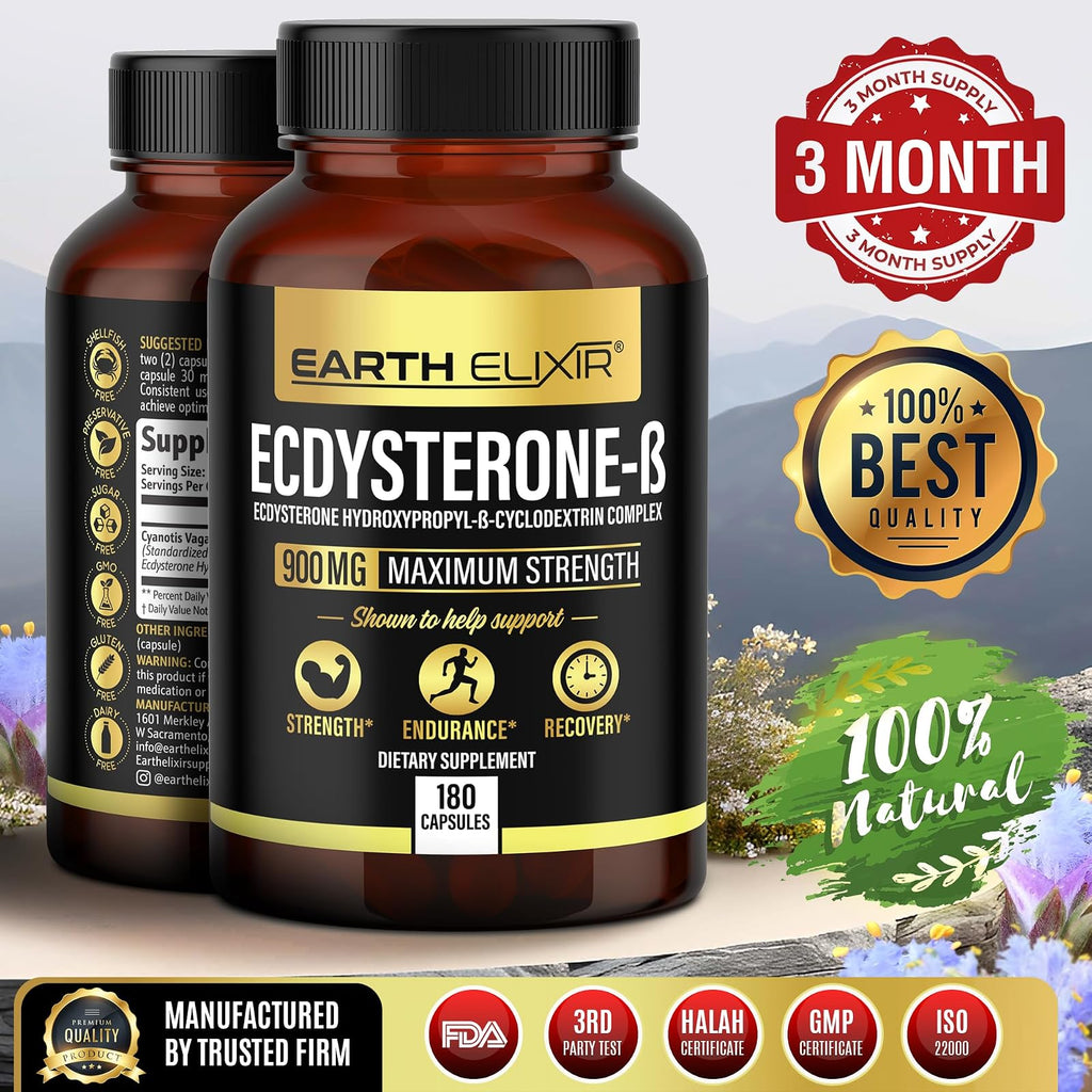 Ecdysterone for muscle recovery support