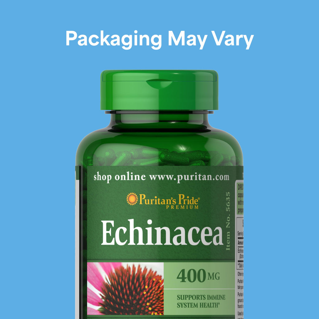 Echinacea 400mg for immune system support