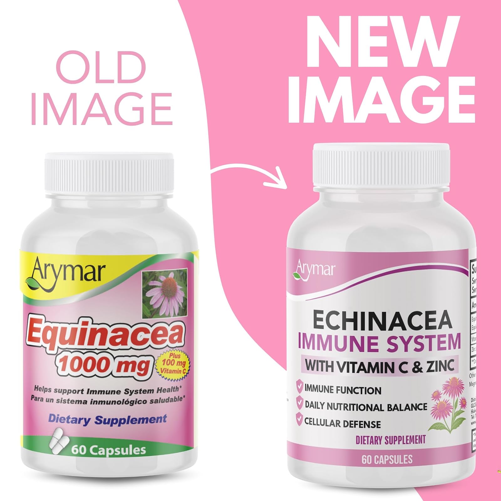 Echinacea 60 capsules for daily use