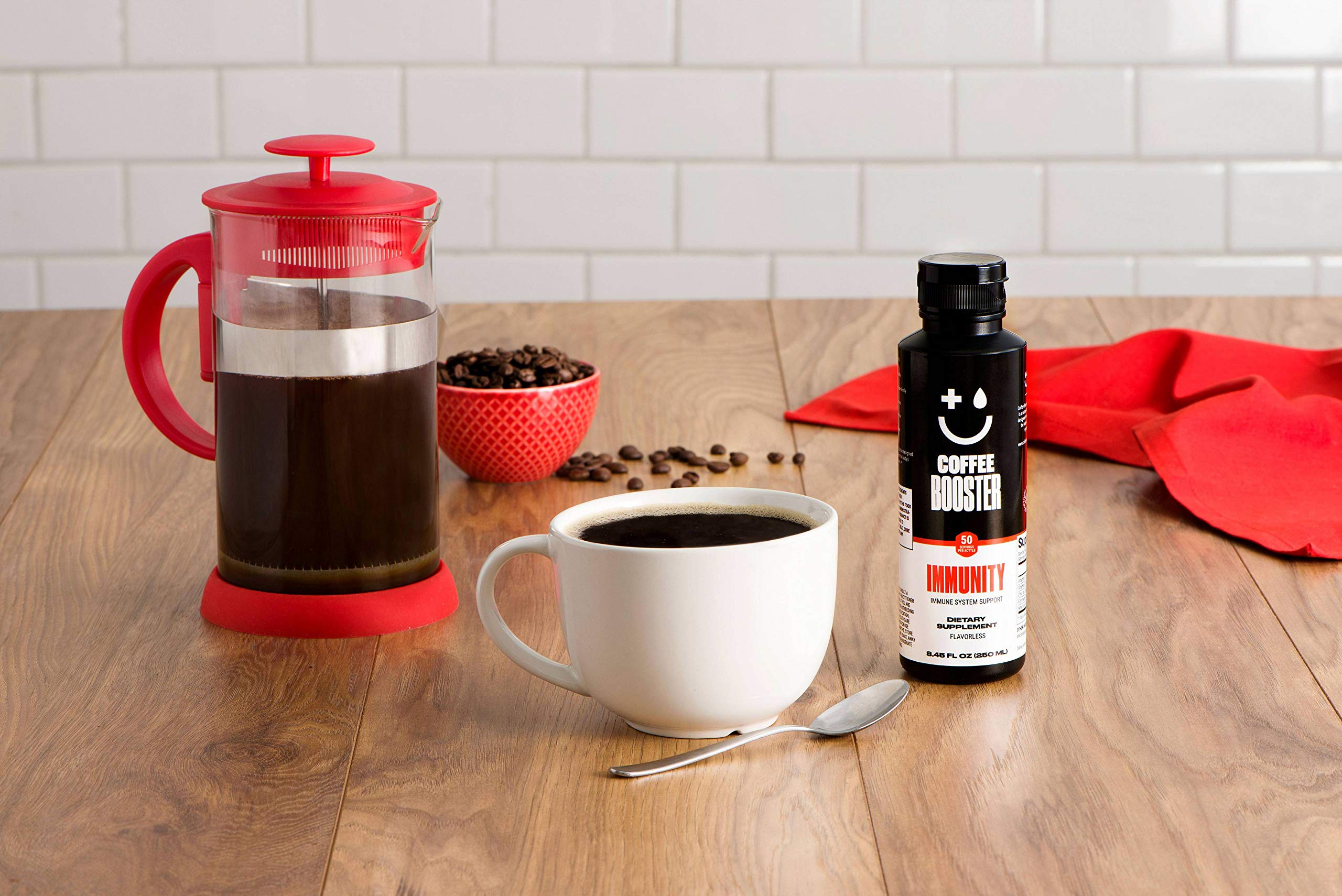 Echinacea additive for coffee and tea