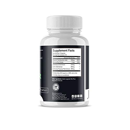 Echinacea and elderberry for antioxidants