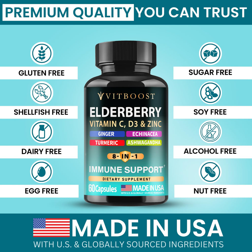 Echinacea and elderberry for immunity