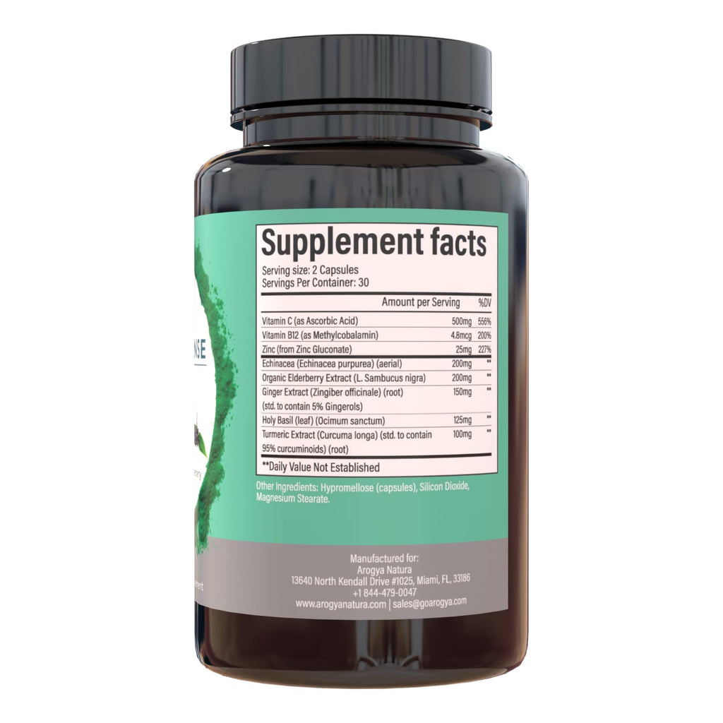 Echinacea and elderberry for wellness