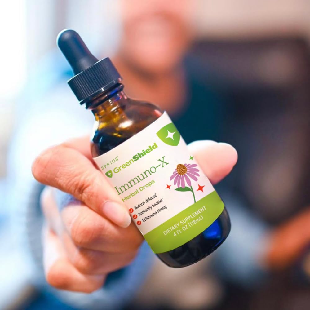 Echinacea and elderberry herbal remedy