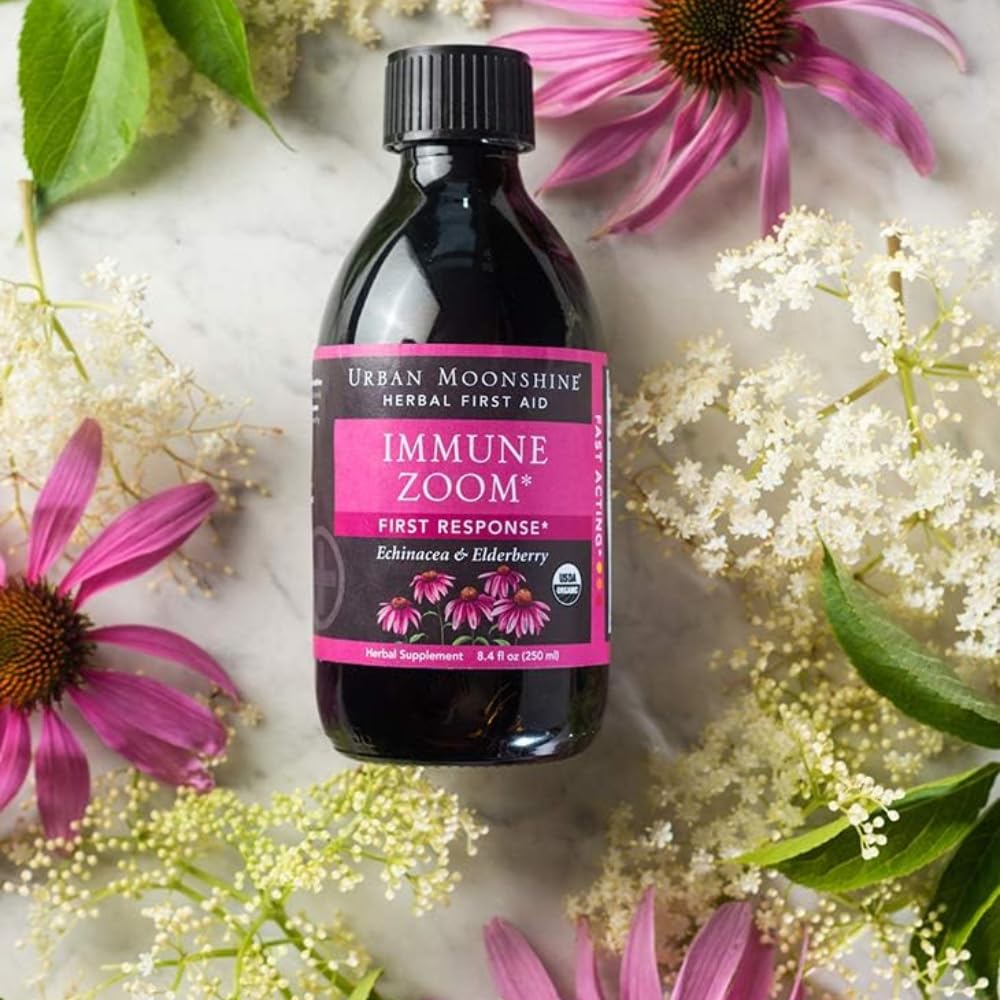 Echinacea and elderberry wellness blend