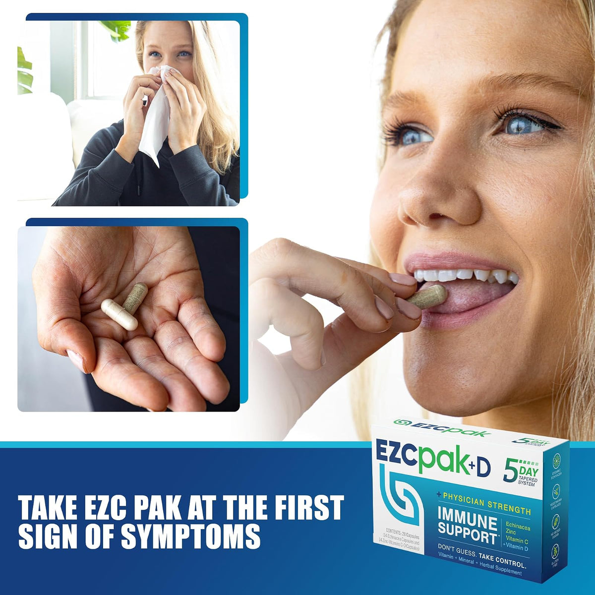 echinacea and zinc supplement
