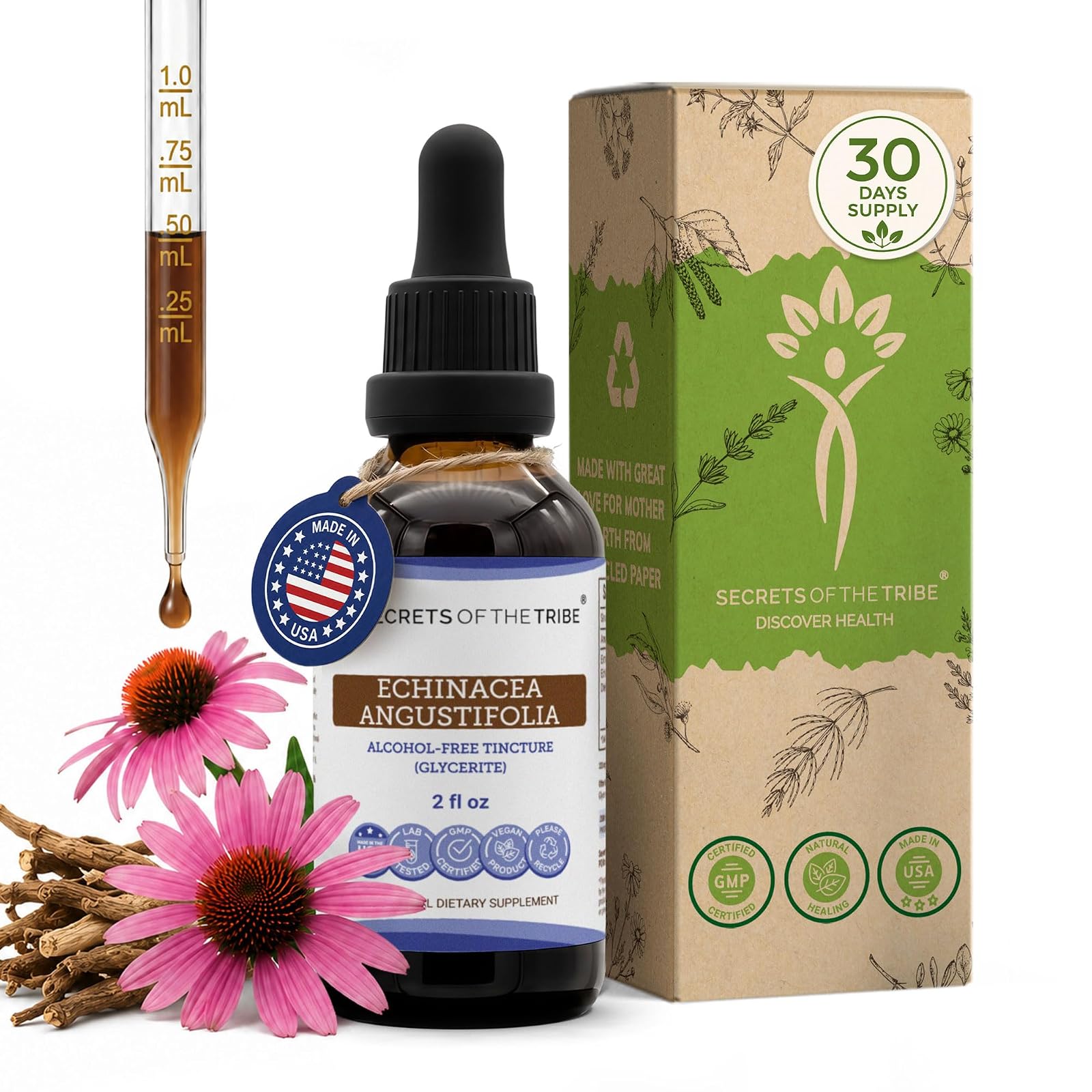 Echinacea angustifolia liquid extract benefits