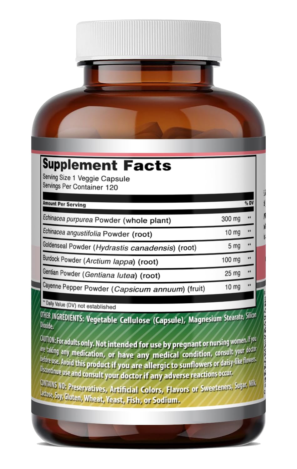 echinacea blend with vitamin C and zinc