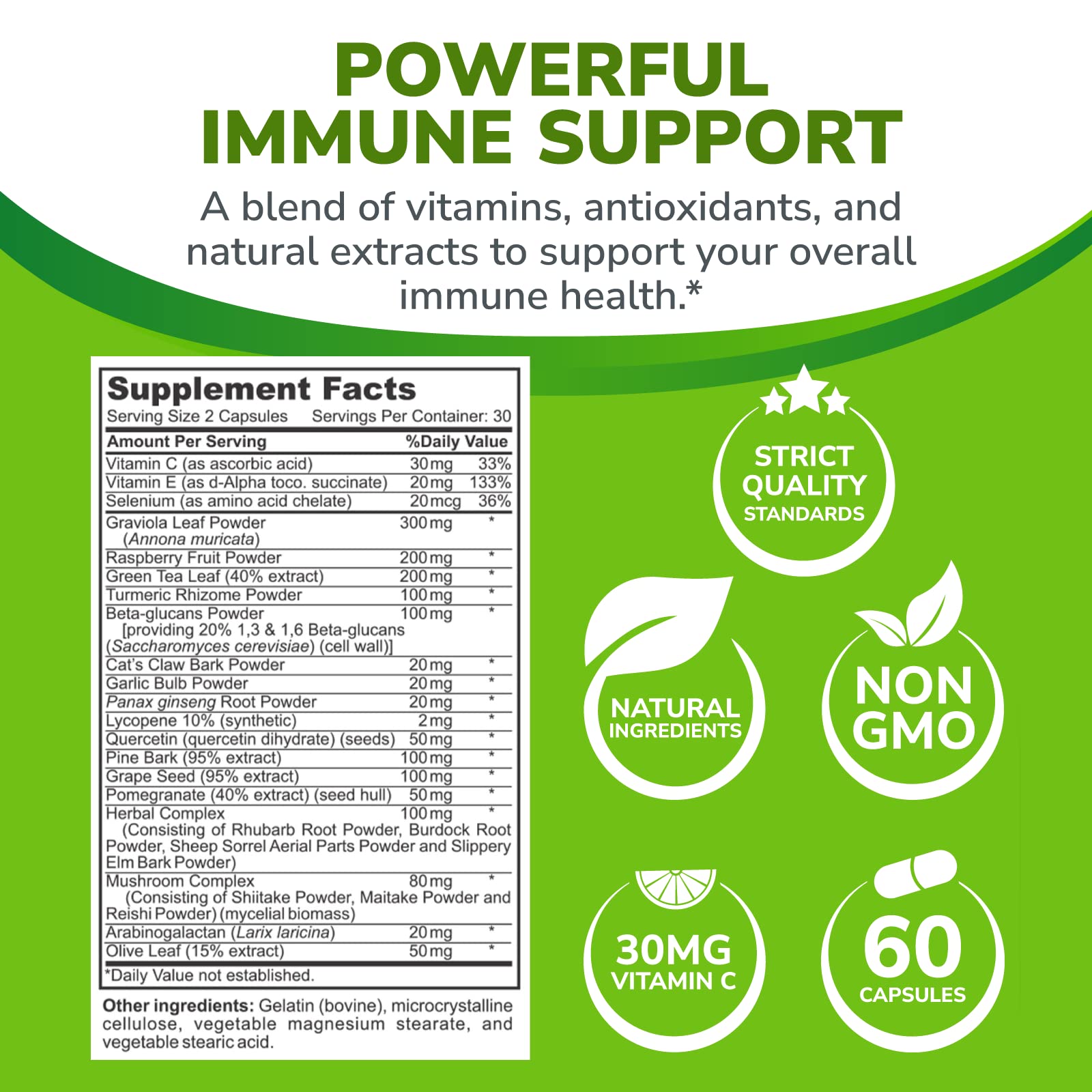 Echinacea capsules for daily health