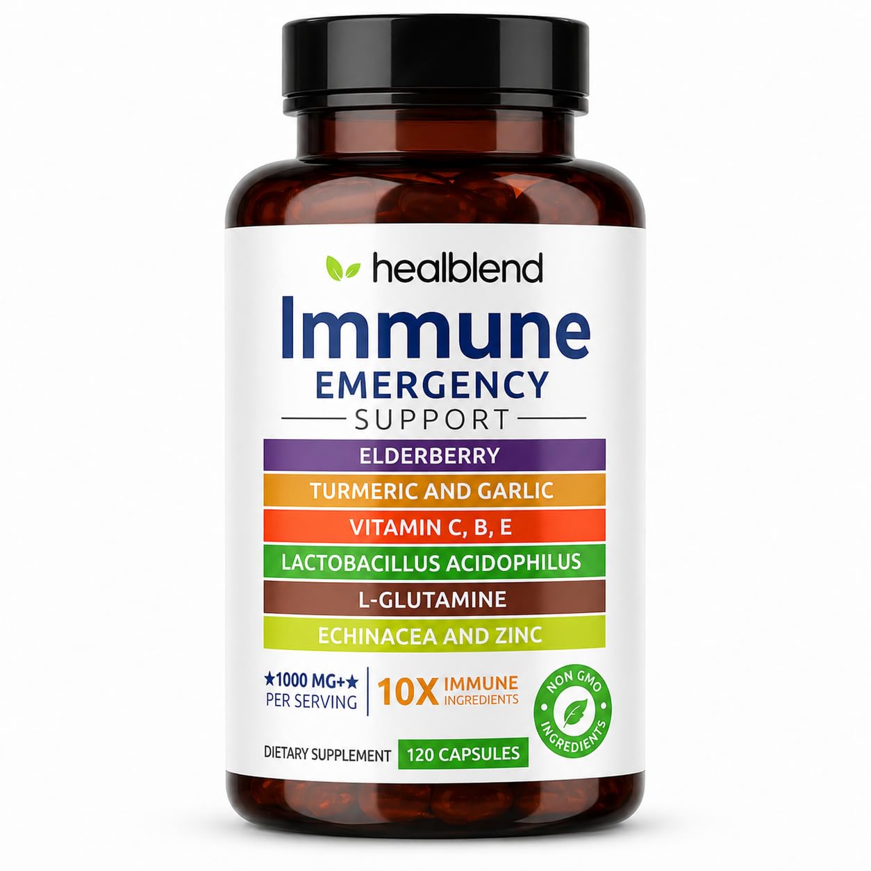 Echinacea capsules for daily health