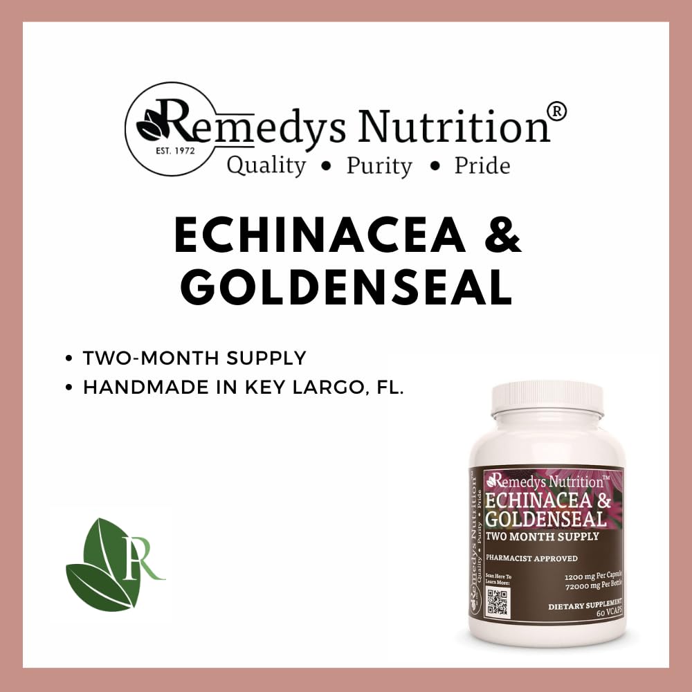 Echinacea capsules for daily use