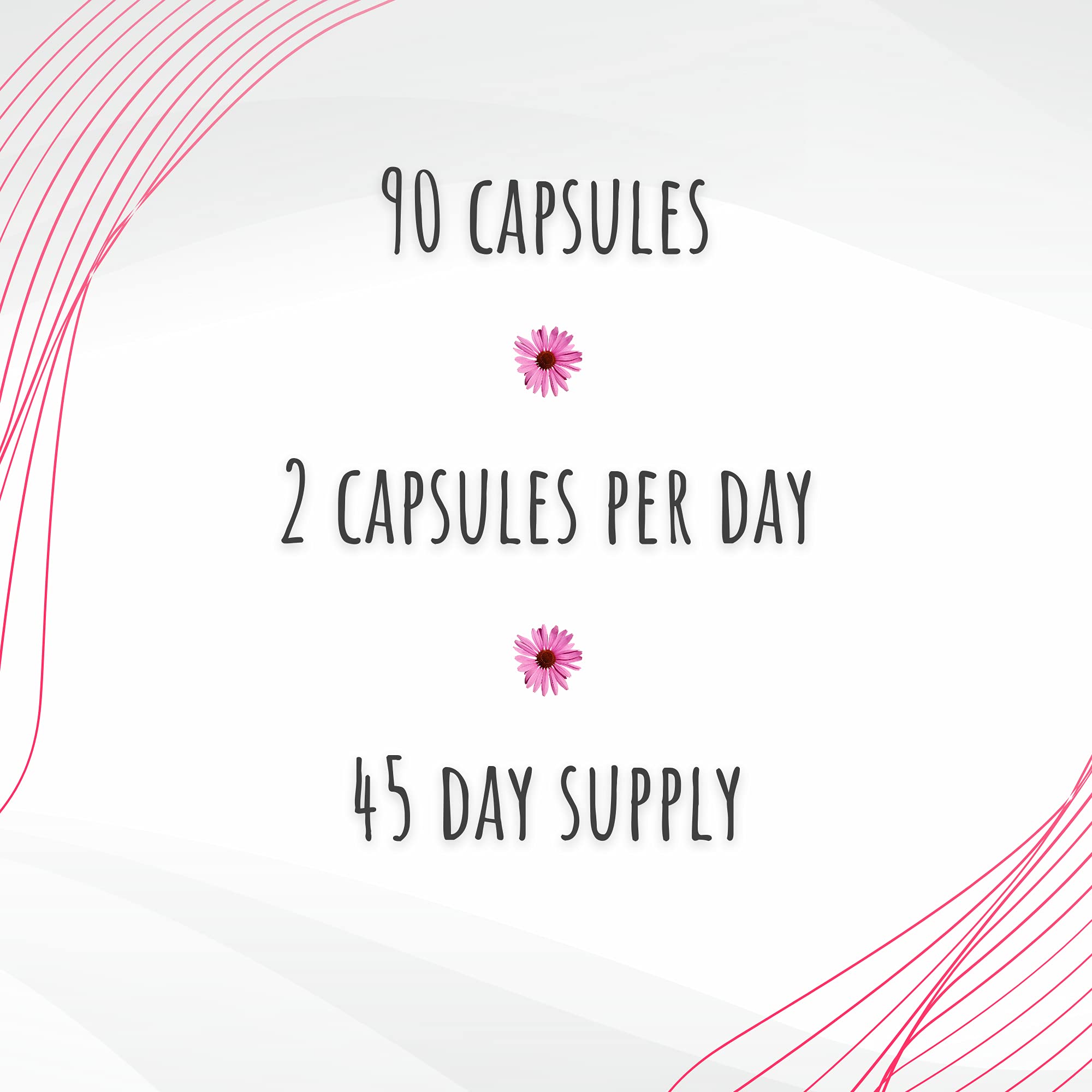 Echinacea capsules for energy boost