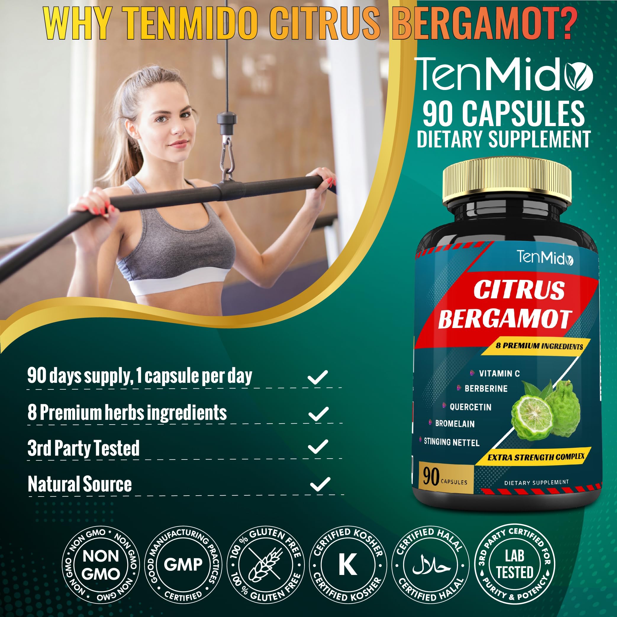 Echinacea capsules for everyday wellness