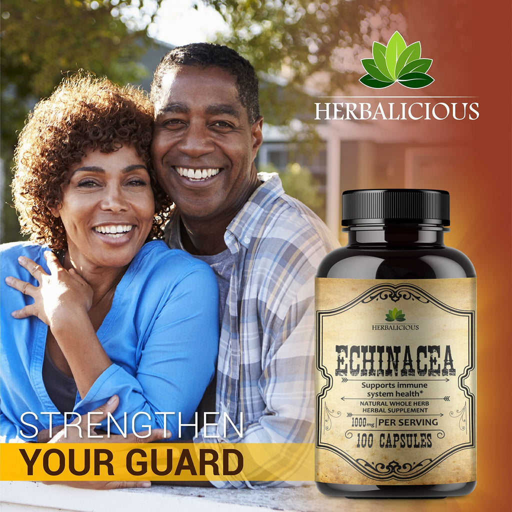 echinacea capsules for holistic health