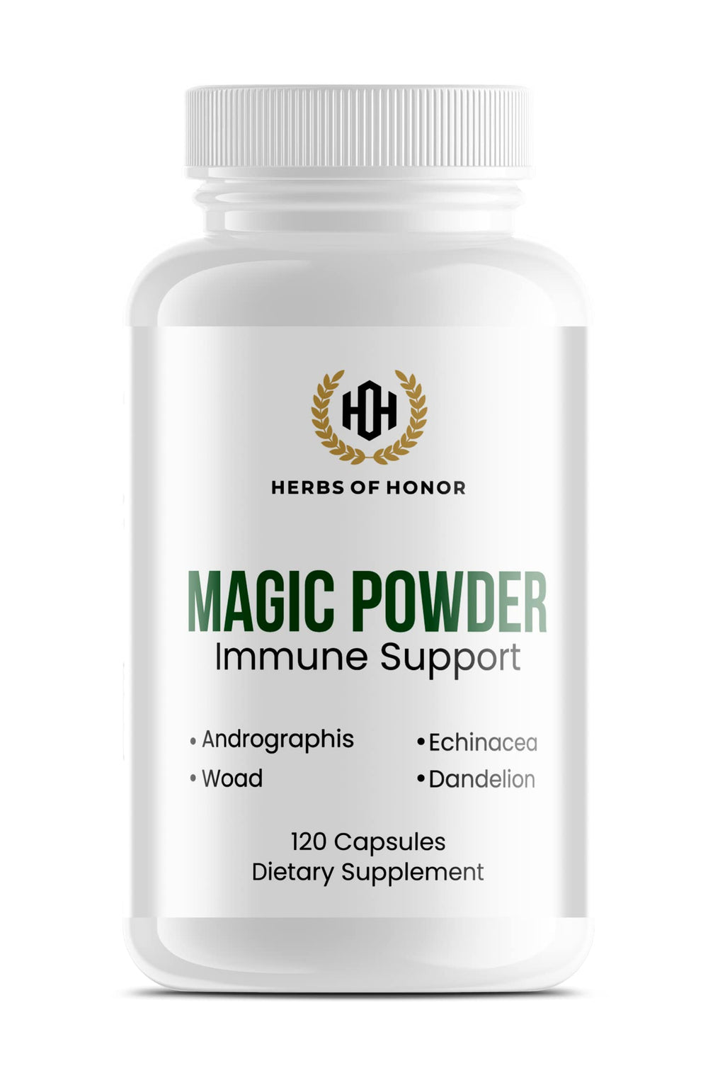 Echinacea capsules for immune health