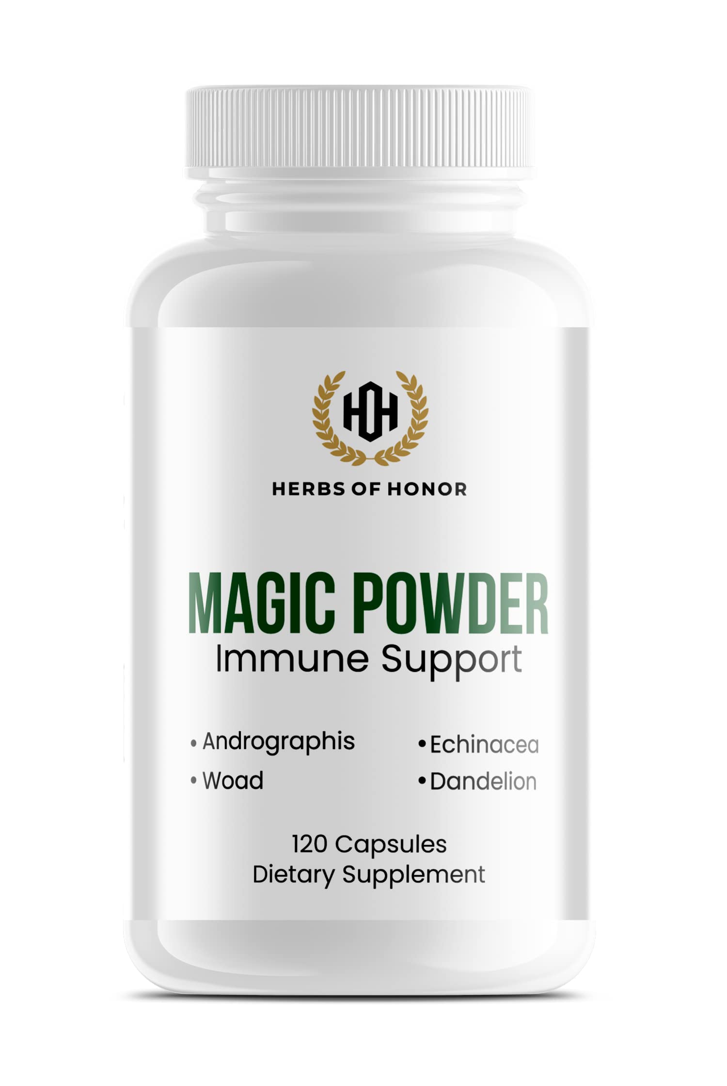 Echinacea capsules for immune health