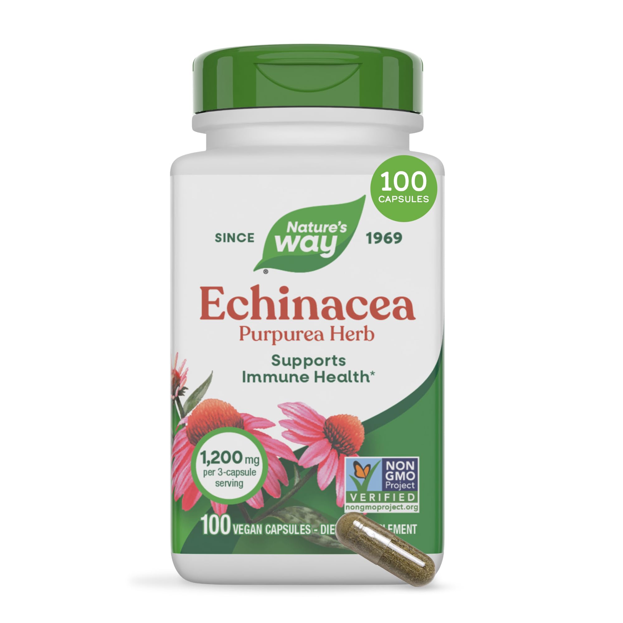 echinacea capsules for immune support