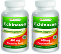 Echinacea capsules for immune support