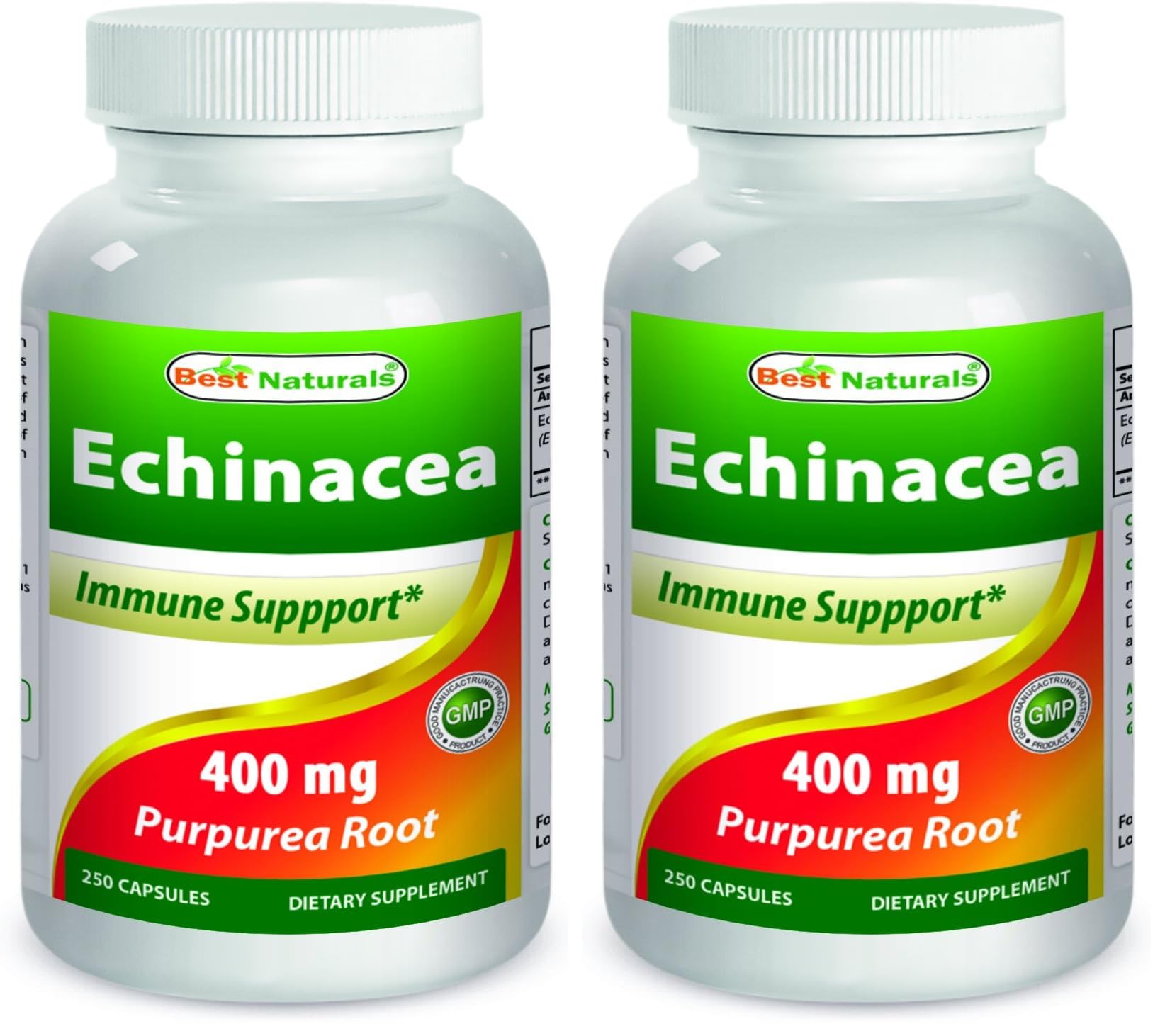 Echinacea capsules for immune support