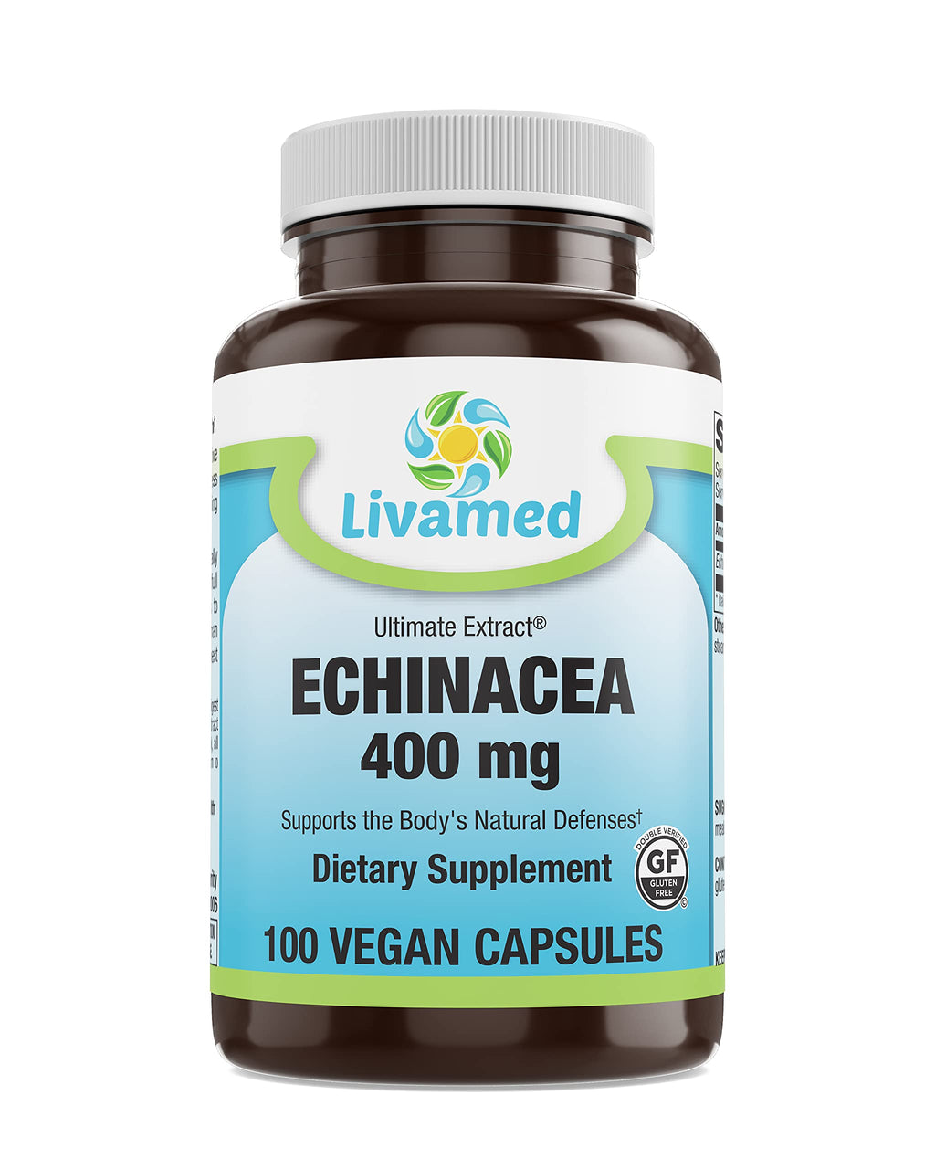 Echinacea capsules for immune support