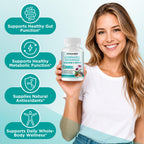 Echinacea capsules for lymphatic health