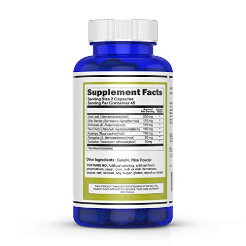 Echinacea capsules for seasonal support
