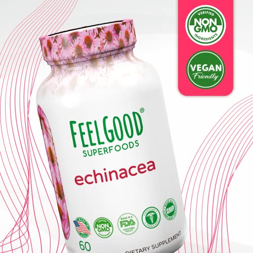 Echinacea capsules for seasonal wellness