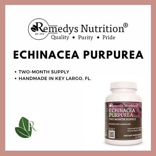 Echinacea capsules for throat comfort