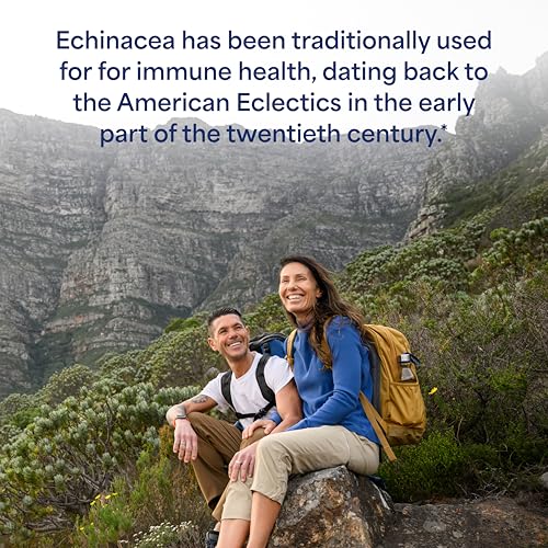 Echinacea capsules for throat comfort