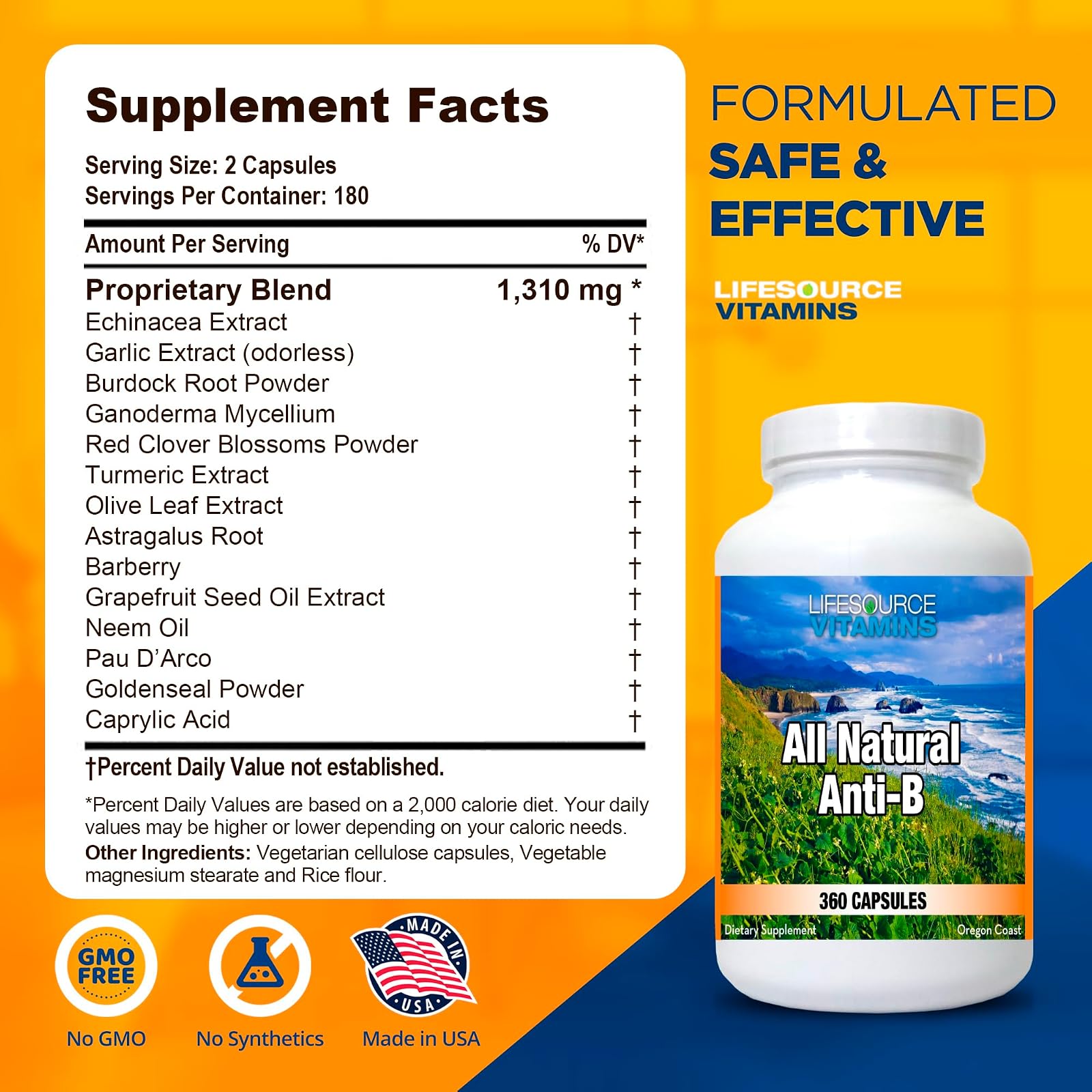 Echinacea capsules for wellness support