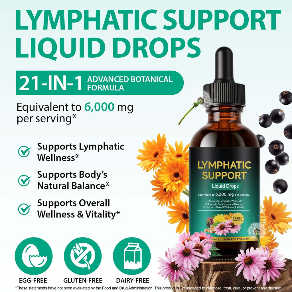 Echinacea drops for detox support