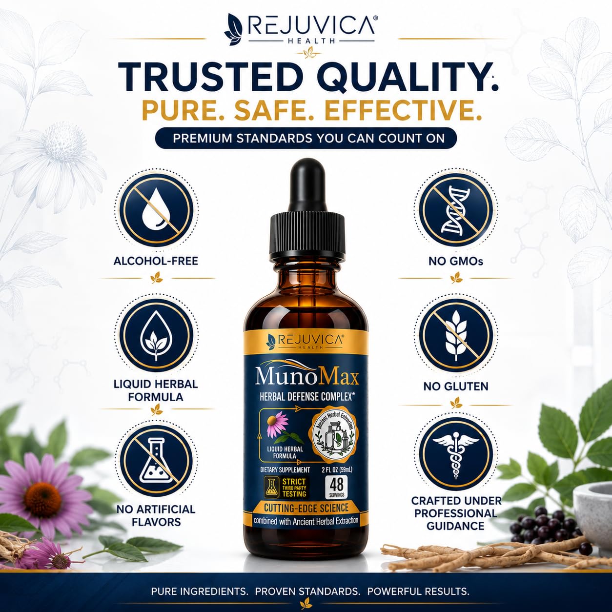 Echinacea drops with traditional herbal benefits