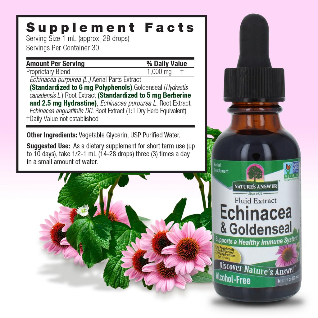Echinacea extract for seasonal wellness