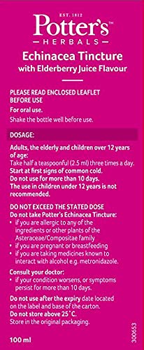 Echinacea extract with elderberry benefits